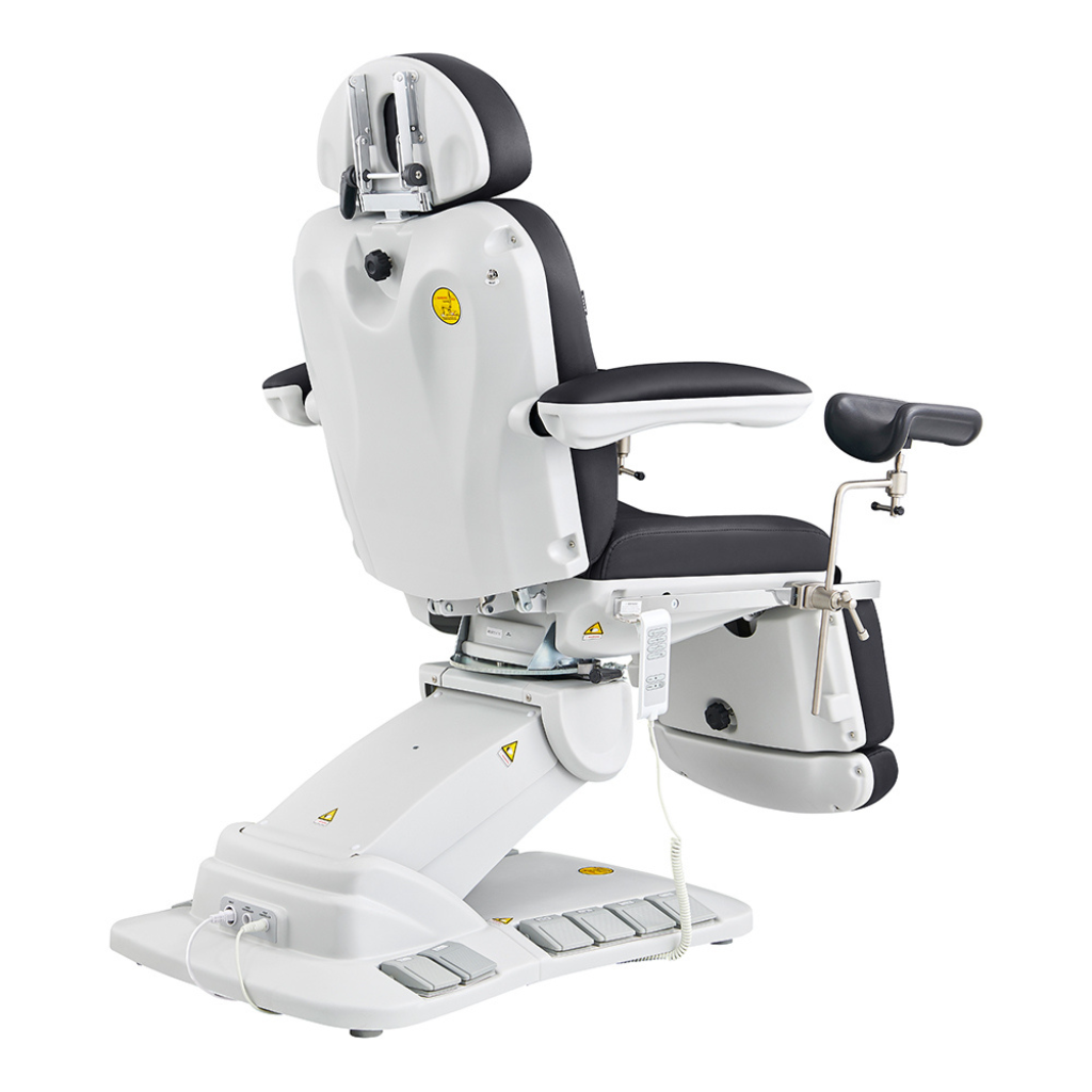 DIR Fiona Exam Table With Stirrups (8246EBYH-stirrups) - Medical Spa Supply