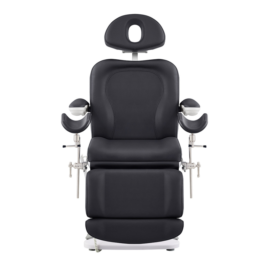 DIR Fiona Exam Table With Stirrups (8246EBYH-stirrups) - Medical Spa Supply